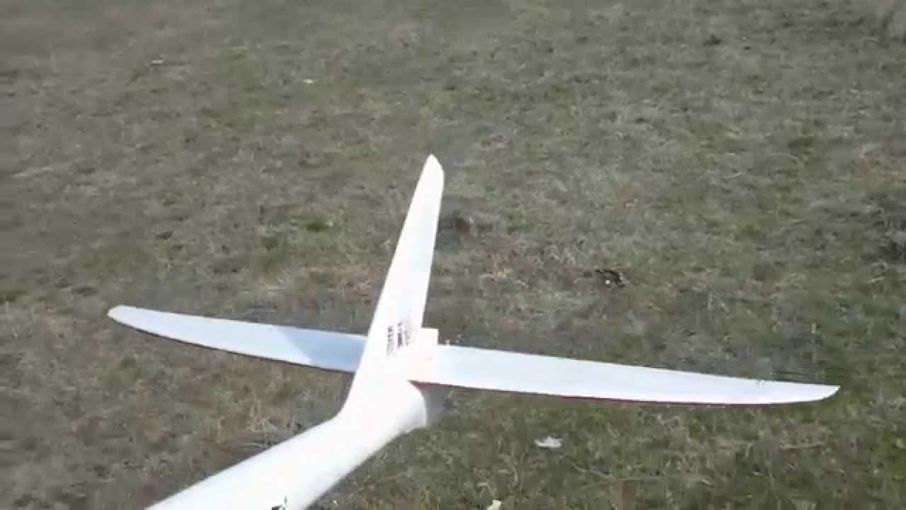 glaider flying kunlun 2m glider adevarat - YouTube