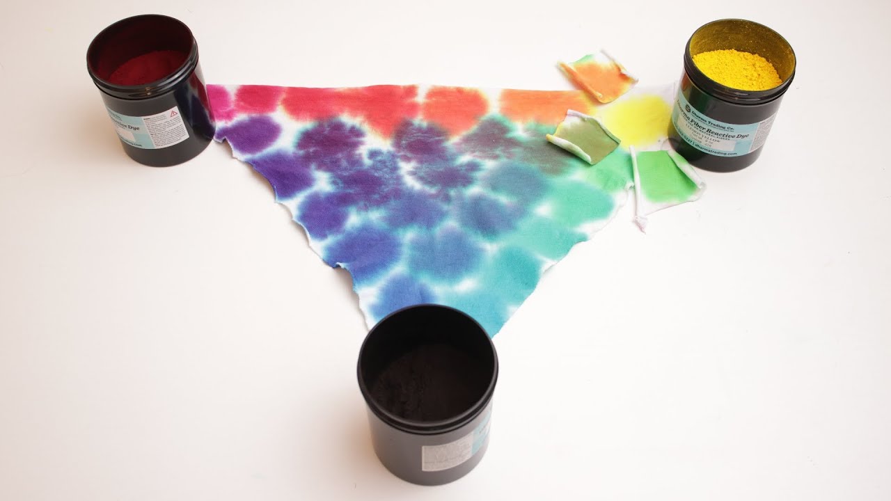 Tie-Dye: Mixing all Colors from Dharma Primaries - YouTube