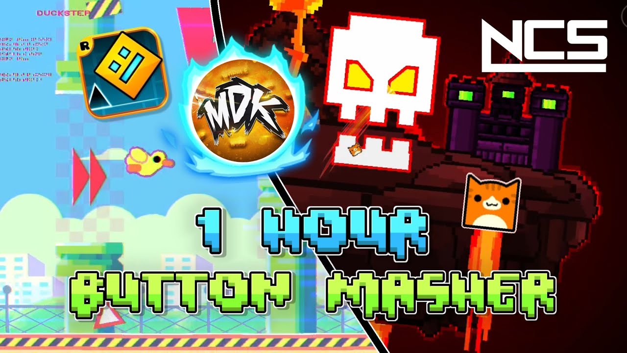 [1 HR] BUTTON MASHER - MDK (NCS x GD Finale) 1 Hour - YouTube