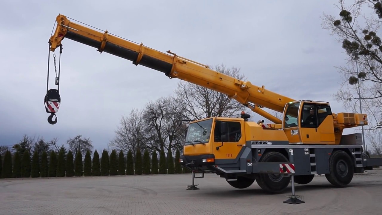 LIEBHERR LTM 1030-2, 2009, 6000 hours - YouTube