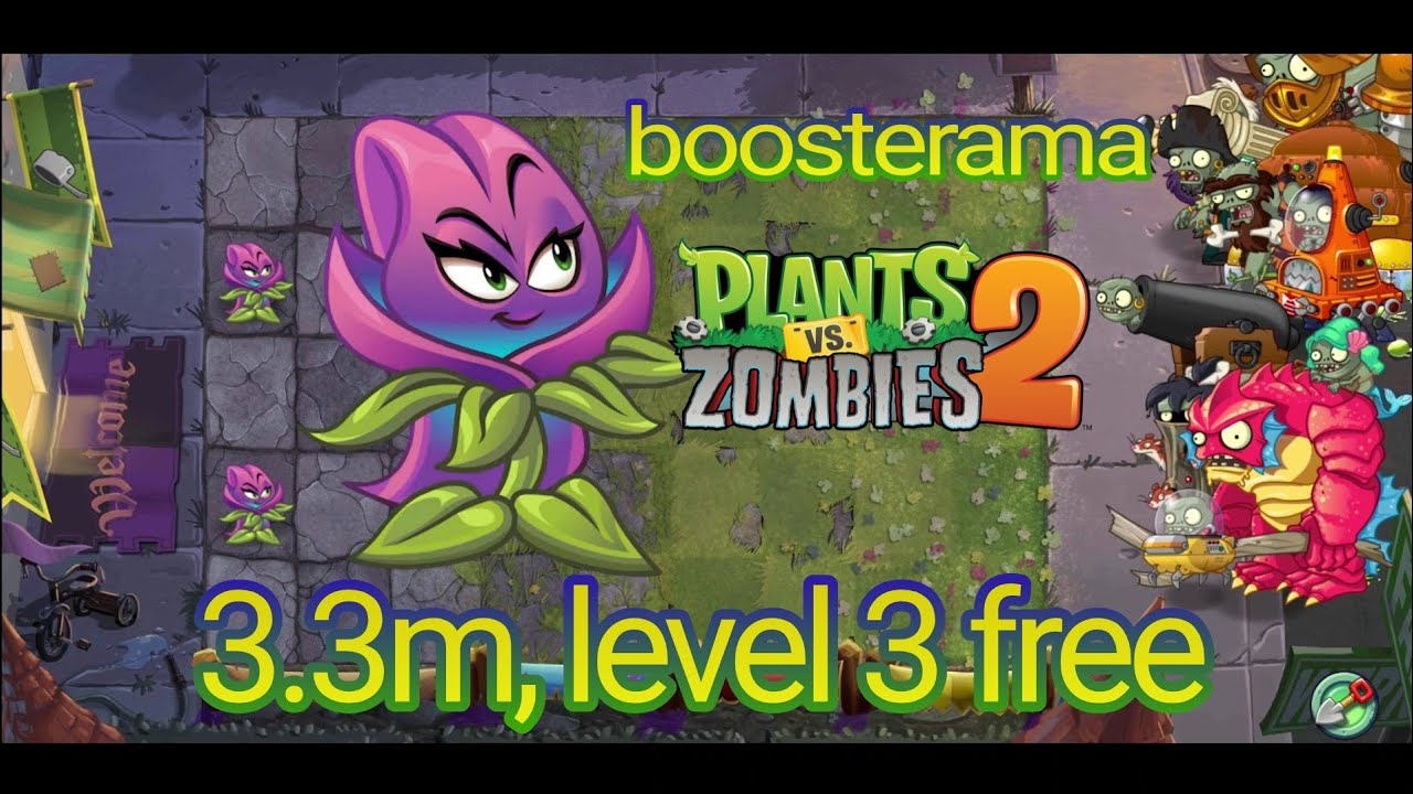 Plants vs. Zombies 2 Arena Week 234, Hocus Crocus Boosterama, 3.3m ...