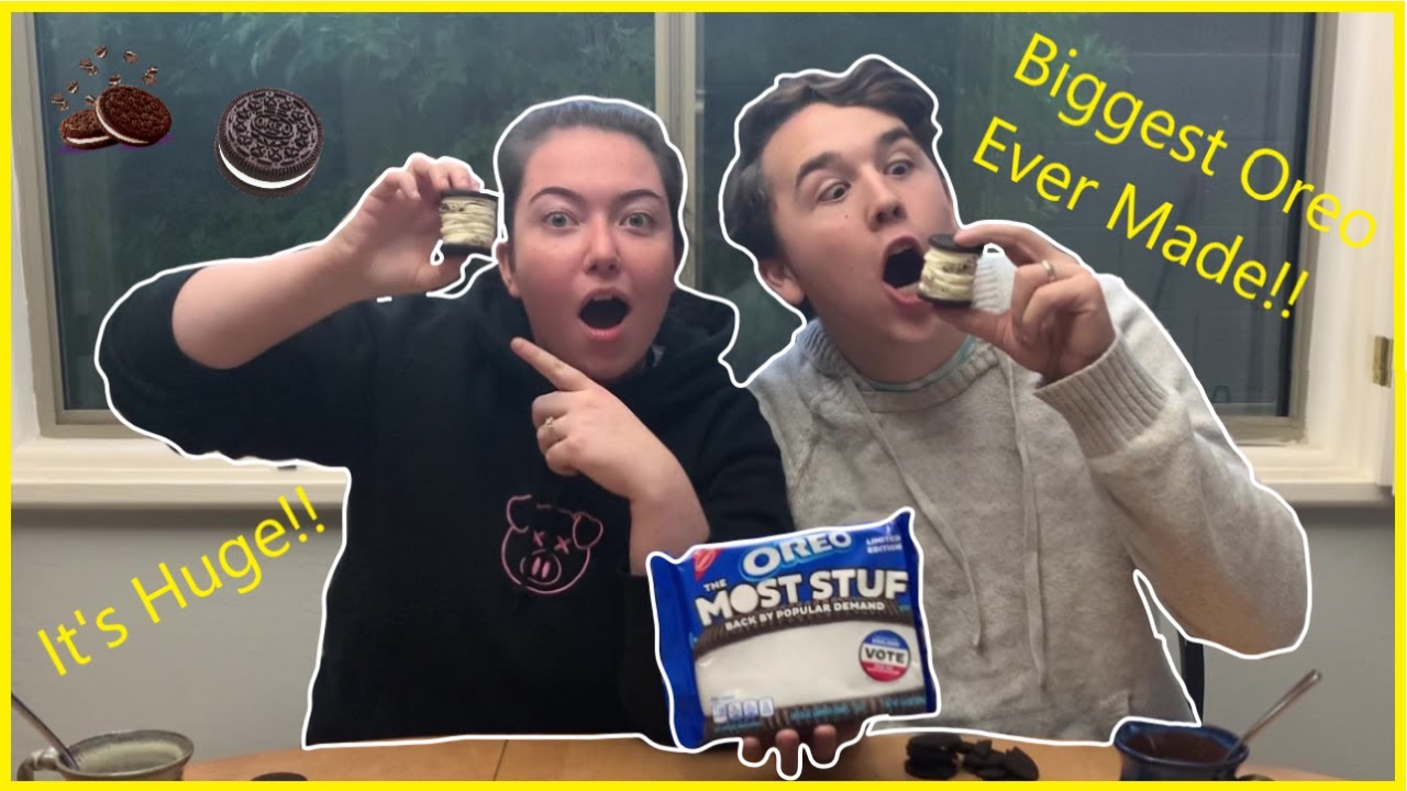 We Made The Biggest Oreo Ever!! - YouTube
