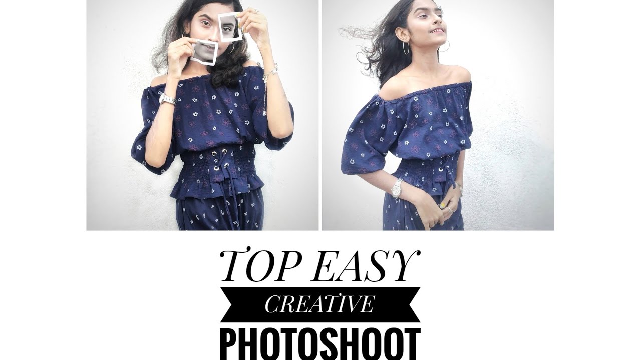 TOP EASY CREATIVE PHOTOSHOOT IDEA'S 📷 - YouTube