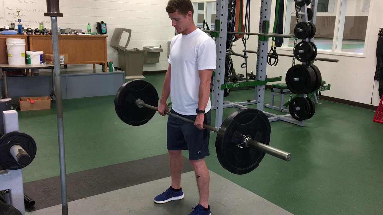 Hang Power Shrug - YouTube