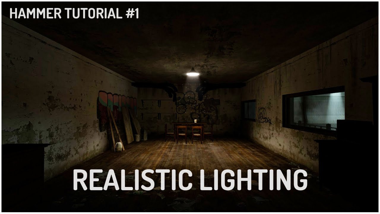 How to make REALISTIC lighting in HAMMER EDITOR - YouTube