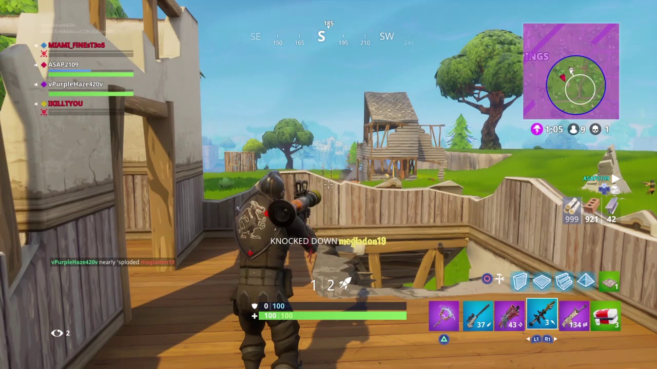 Fortnite - Through the window, through the wall, till the sweat drops ...