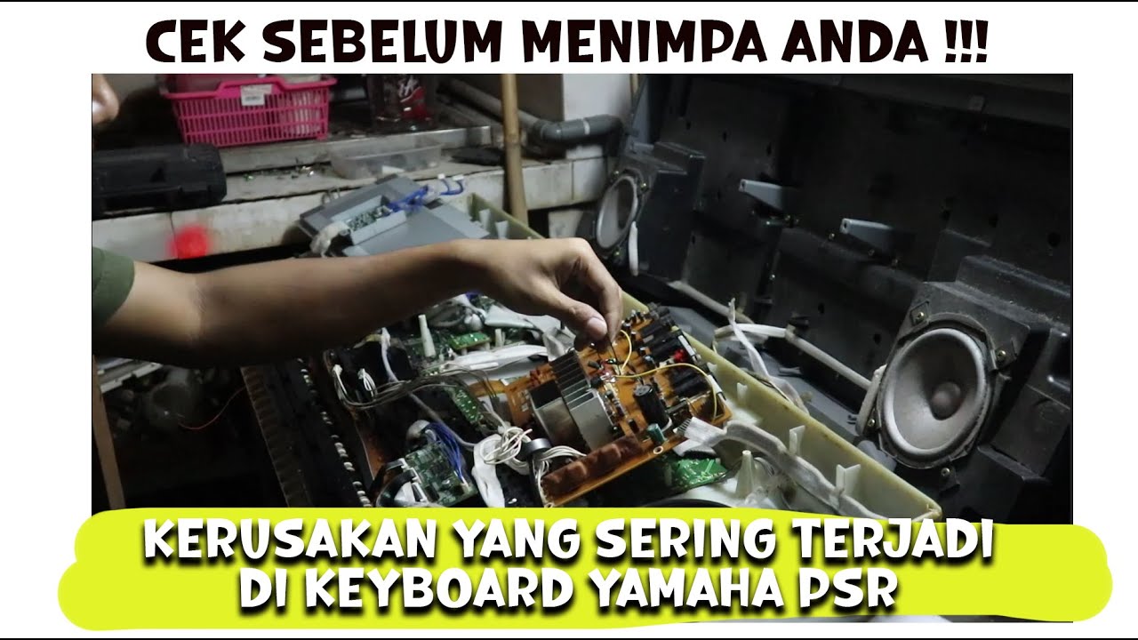 PENYEBAB UTAMA KERUSAKAN KEYBOARD YAMAHA, TERUTAMA BAGIAN LAYAR - YouTube