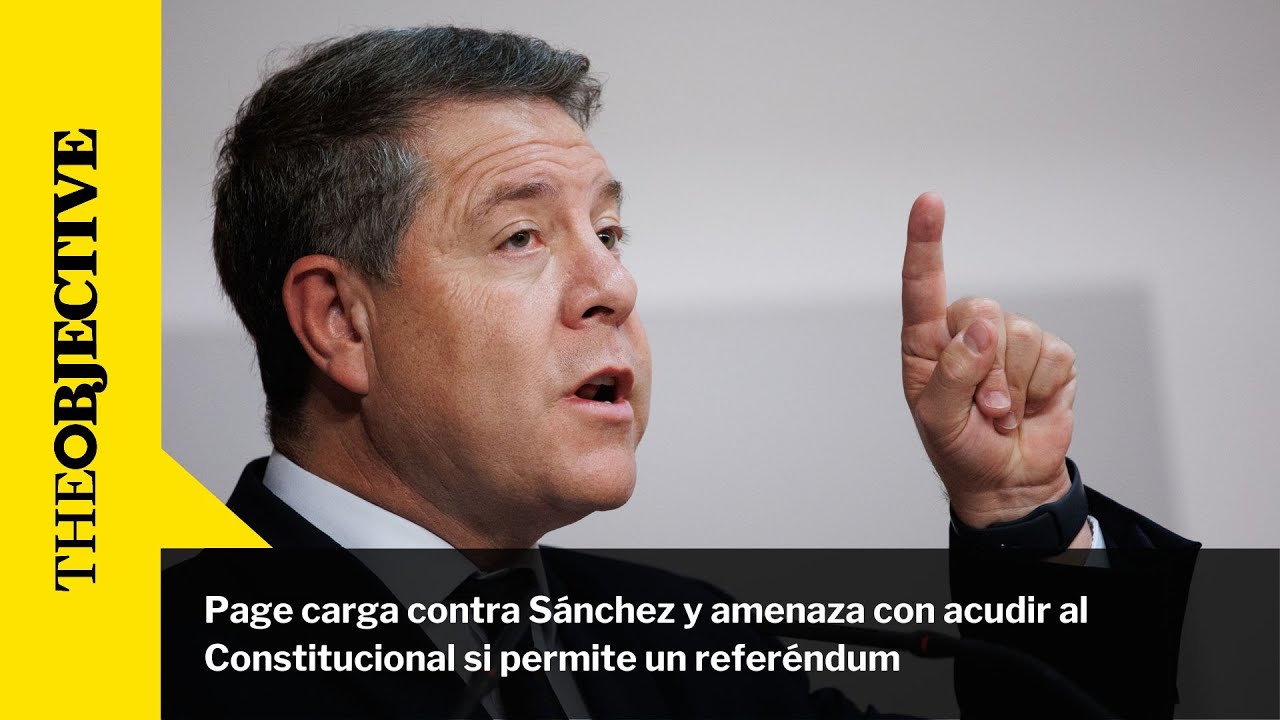 Page carga duramente contra Sánchez - YouTube