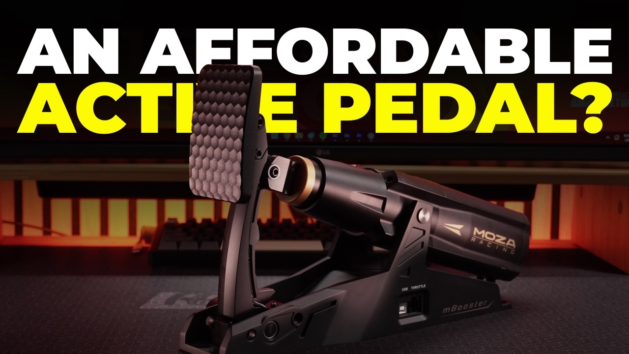 MOZA mBooster Active Pedal Review: An Affordable FFB Active Pedal ...