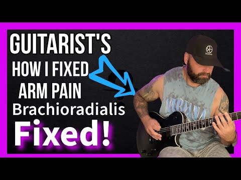 GUITAR INJURIES - FINALLY I FOUND A FIX FOR MY PICKING ARM - TENDON ...
