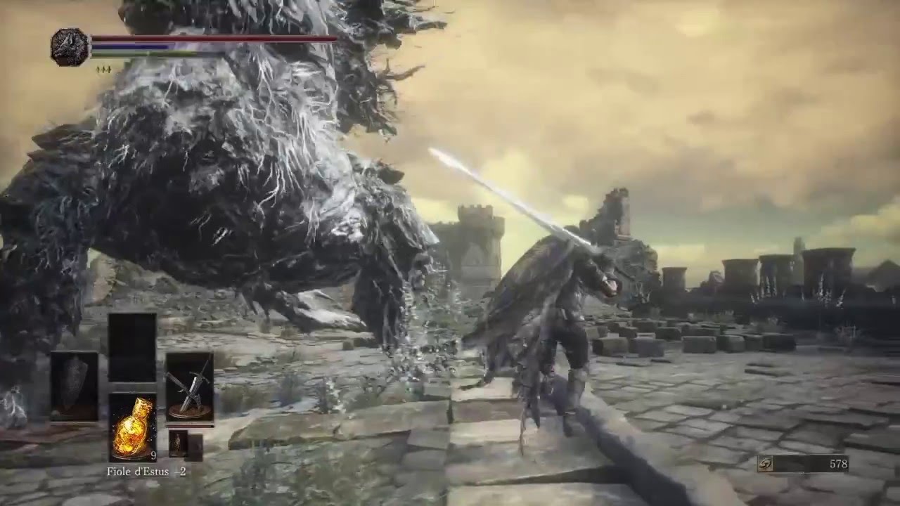 Dark Souls III - Farron Greatsword in action - YouTube