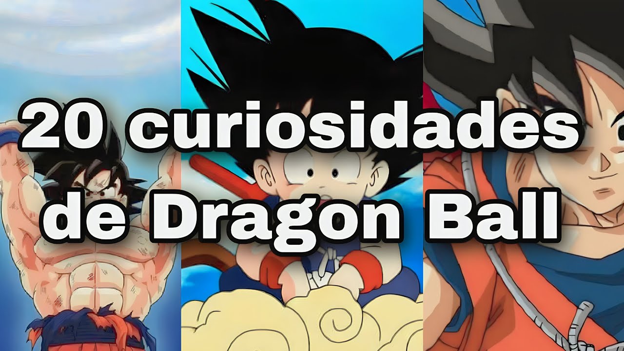 Curiosidades de dragon •|• 20 Curiosidades de dragon ball y goku #goku ...