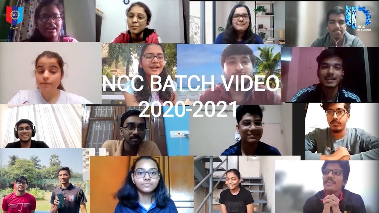 NCC Batch Video 2020-21 - YouTube