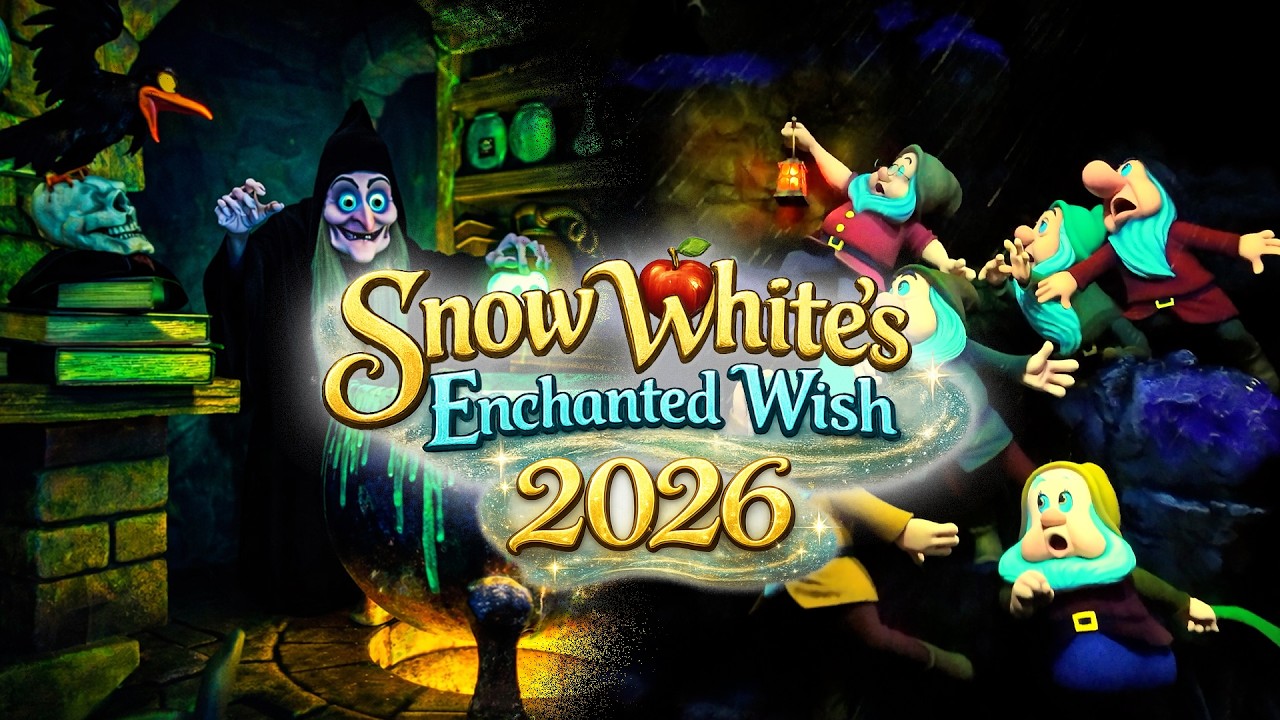 Snow White’s Enchanted Wish | Disneyland Night Ride POV | 4K - YouTube