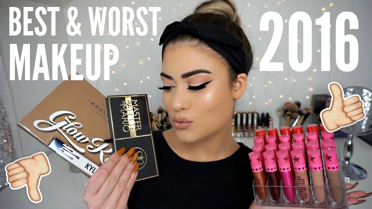 The BEST & WORST Makeup Products Of 2016 - YouTube