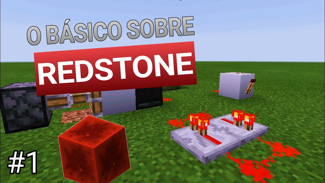 O QUE VOCÊ PRECISA SABER SOBRE REDSTONE - Escola de Redstone #1 - YouTube