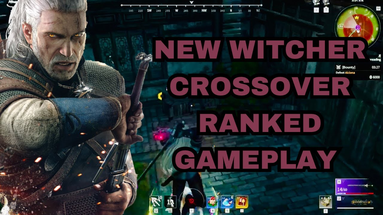 GERALT OF RIVIA IN A BATTLE ROYAL? WITCHER X NARAKA CROSSOVER RANKED ...