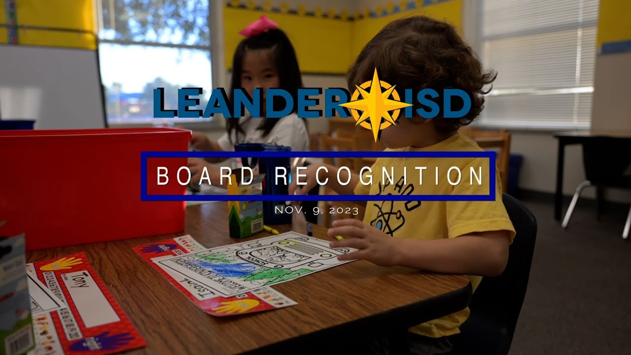 Board Recognitions: 11/9/2023 - YouTube