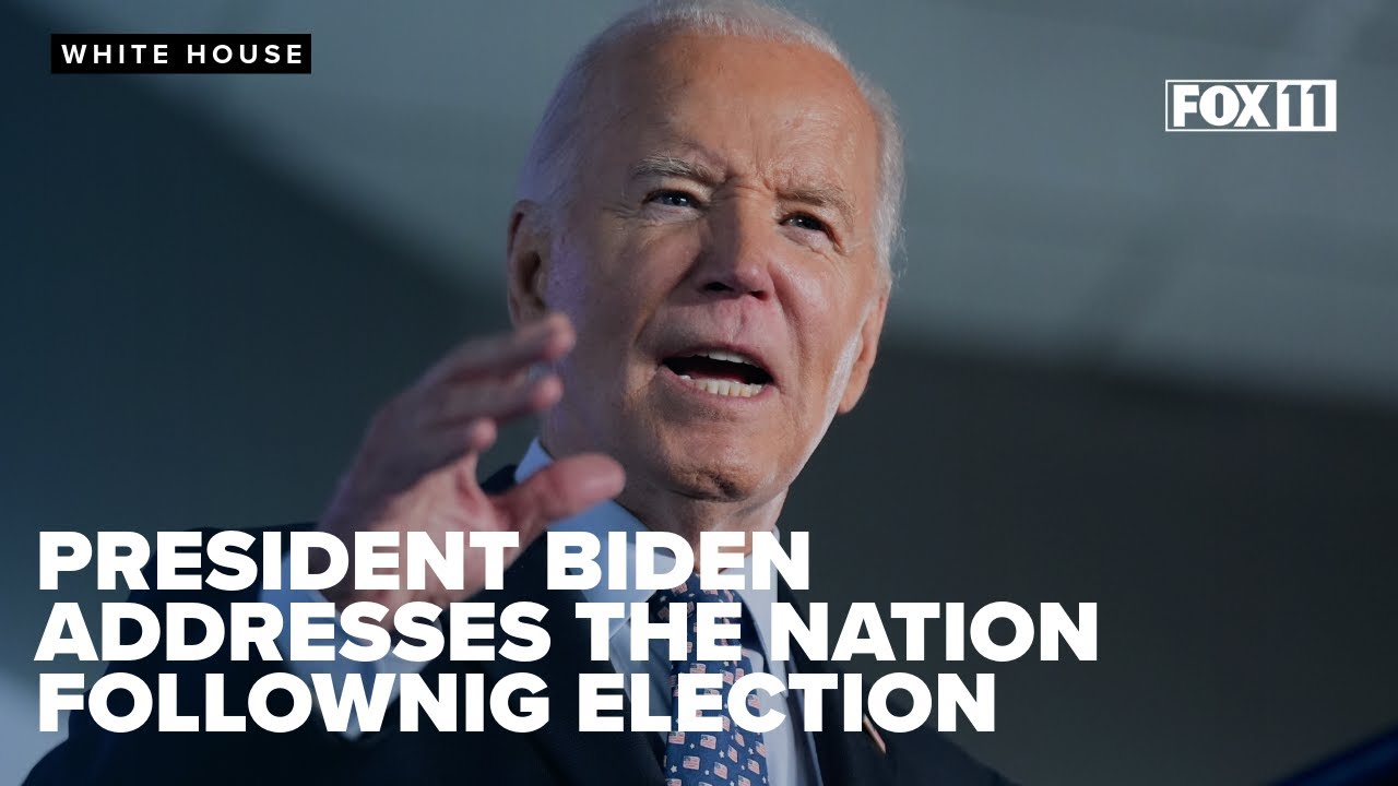 President Biden addresses the nation after election - YouTube