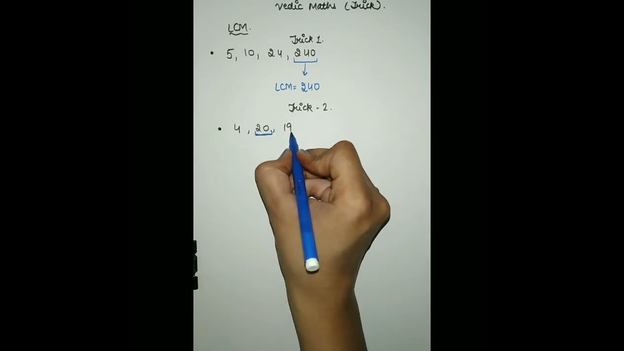 LCM By Using Vedic Maths Trick YouTube lcm-by-using-vedic-maths-trick-youtube