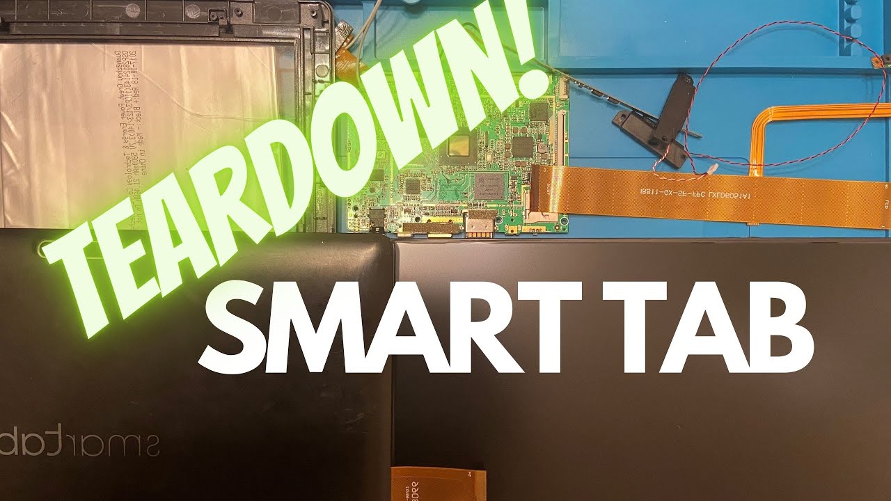 Smart Tab Teardown (STW1050) - YouTube