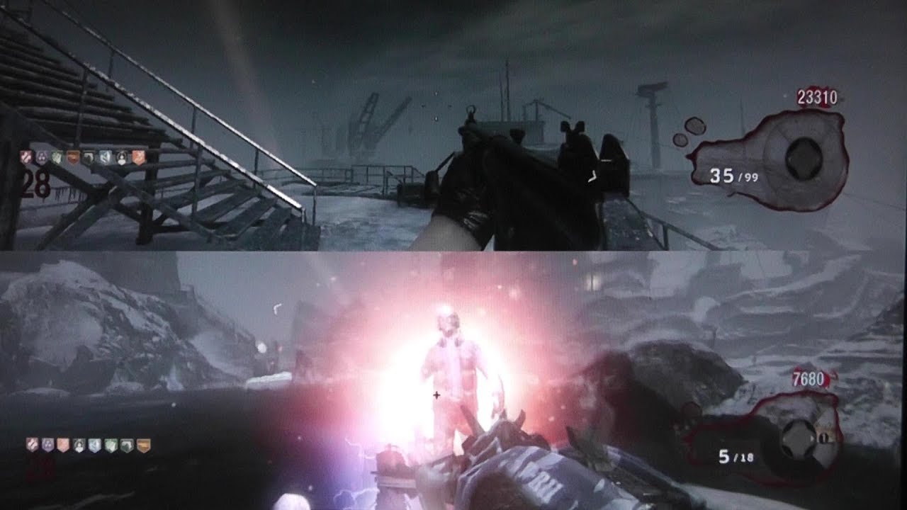 Black ops zombies Call of the Dead Getting Rid of George In 10 Seconds ...