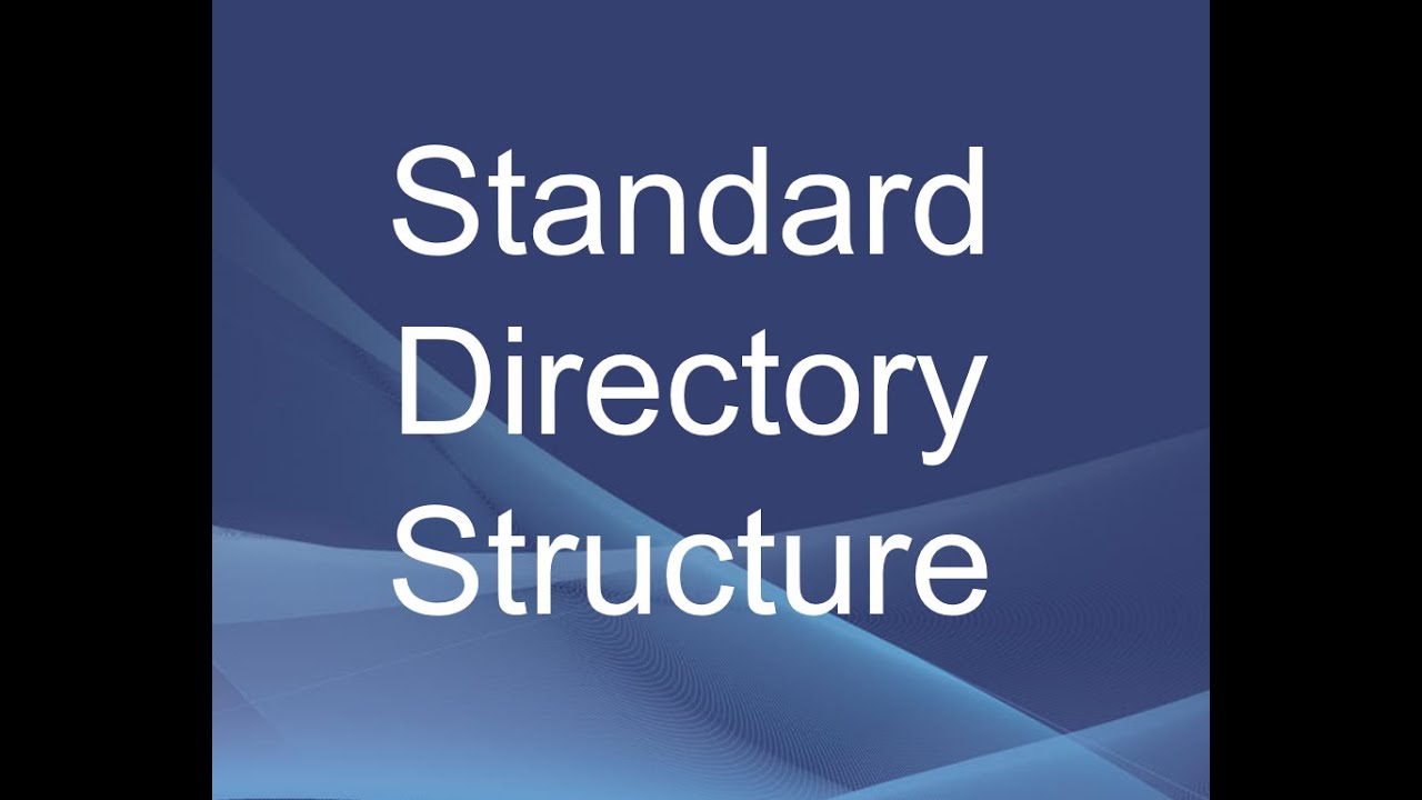 [Maven] 02 - Standard Directory Structure - YouTube