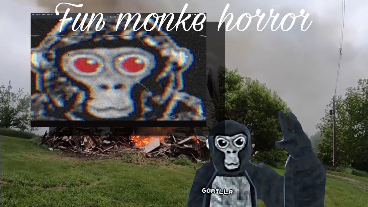 I’m scared to play fun monke horror vr - YouTube