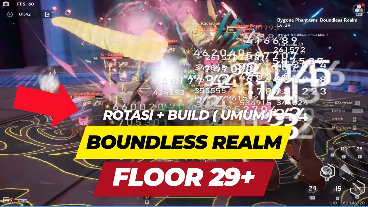 [ TOF ] BOUNDLESS REALM 29+ Plus Rotasi dan Build Umum - YouTube