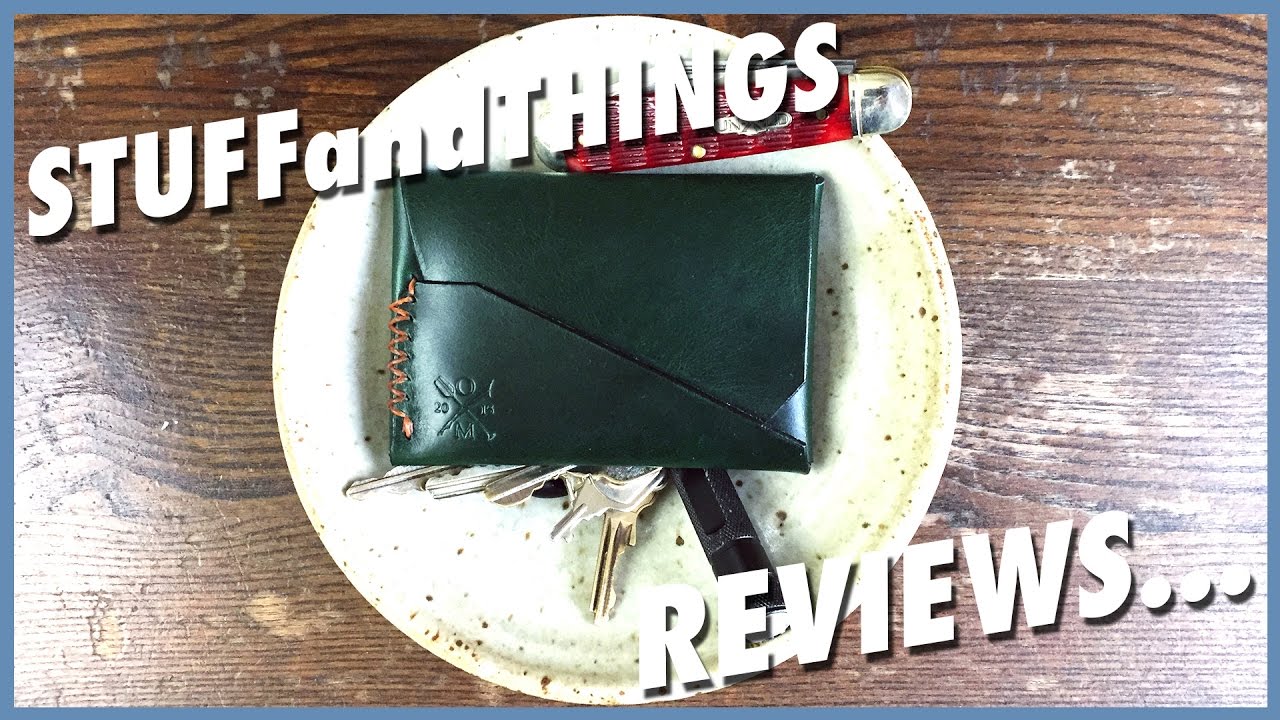 Review: "Gun Deck" Wallet by Offene Meer Leather Co. - YouTube