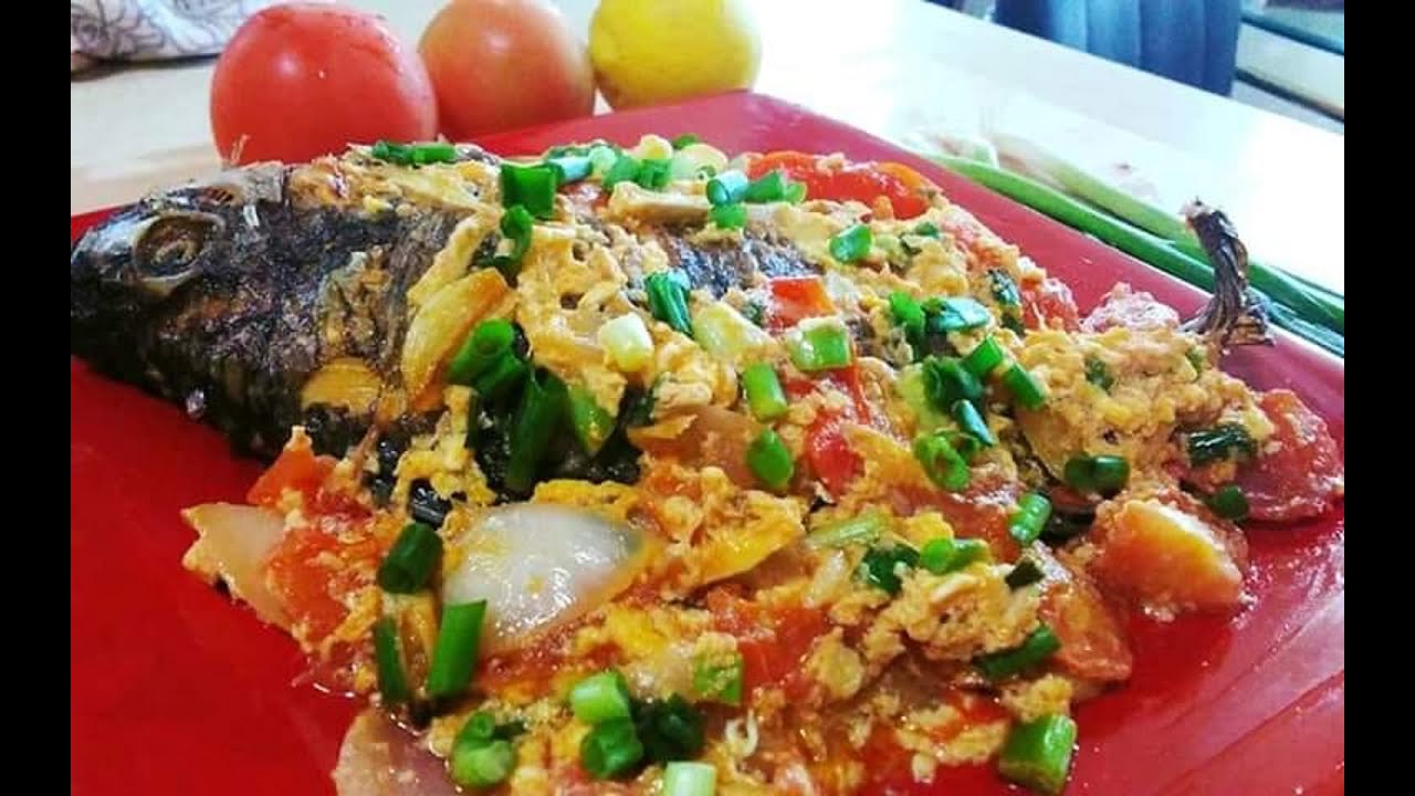 SARCIADONG TILAPIA / HOW TO COOK SARCIADONG TILAPIA/ Baakjimiuh47 - YouTube