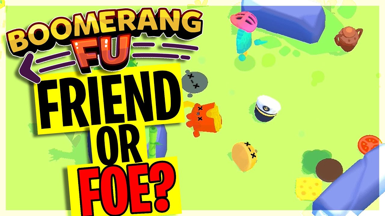 INTENSE Food Duel Of Friends - Who Will TRIUMPH In Boomerang Fu? - YouTube