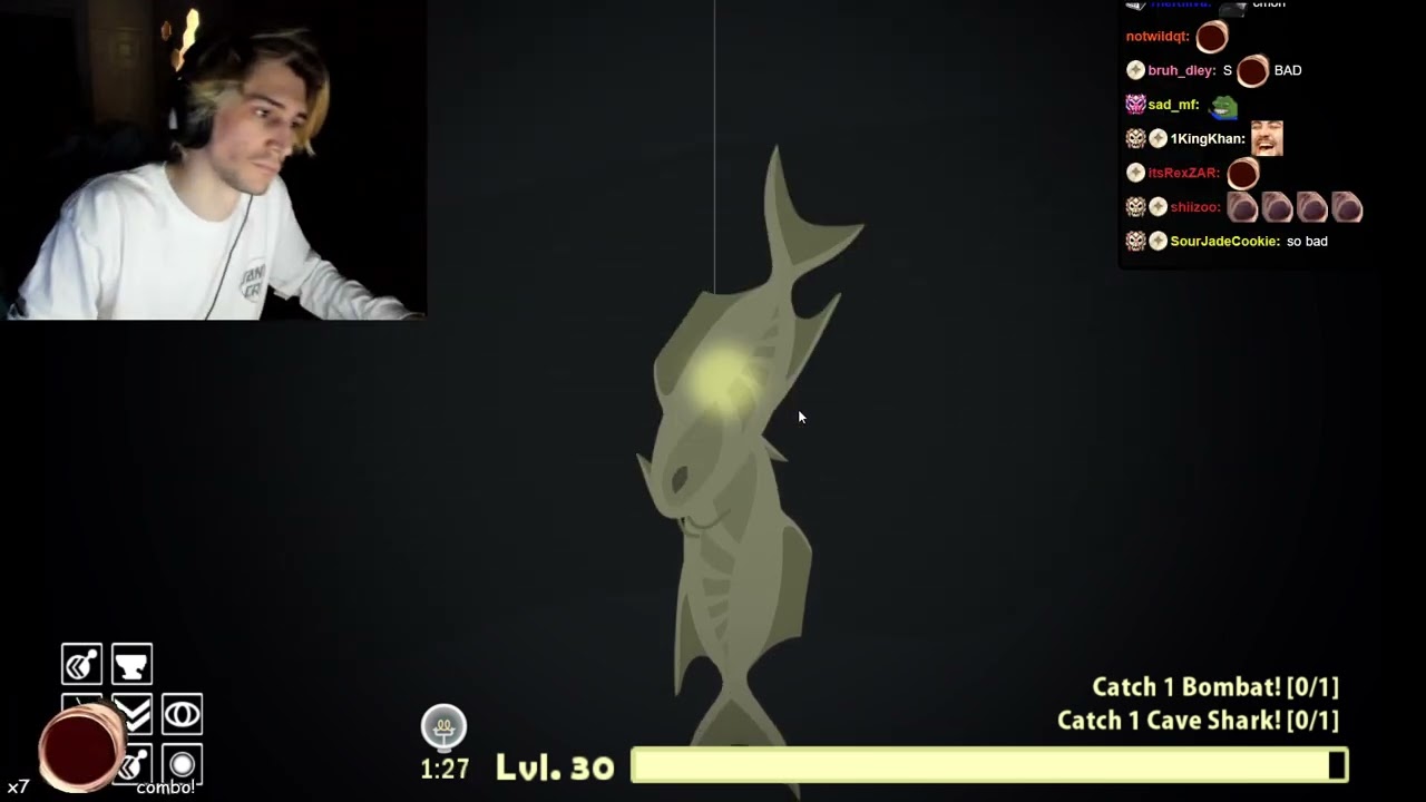 xQc plays Cat Goes Fishing | March 24, 2022 - YouTube