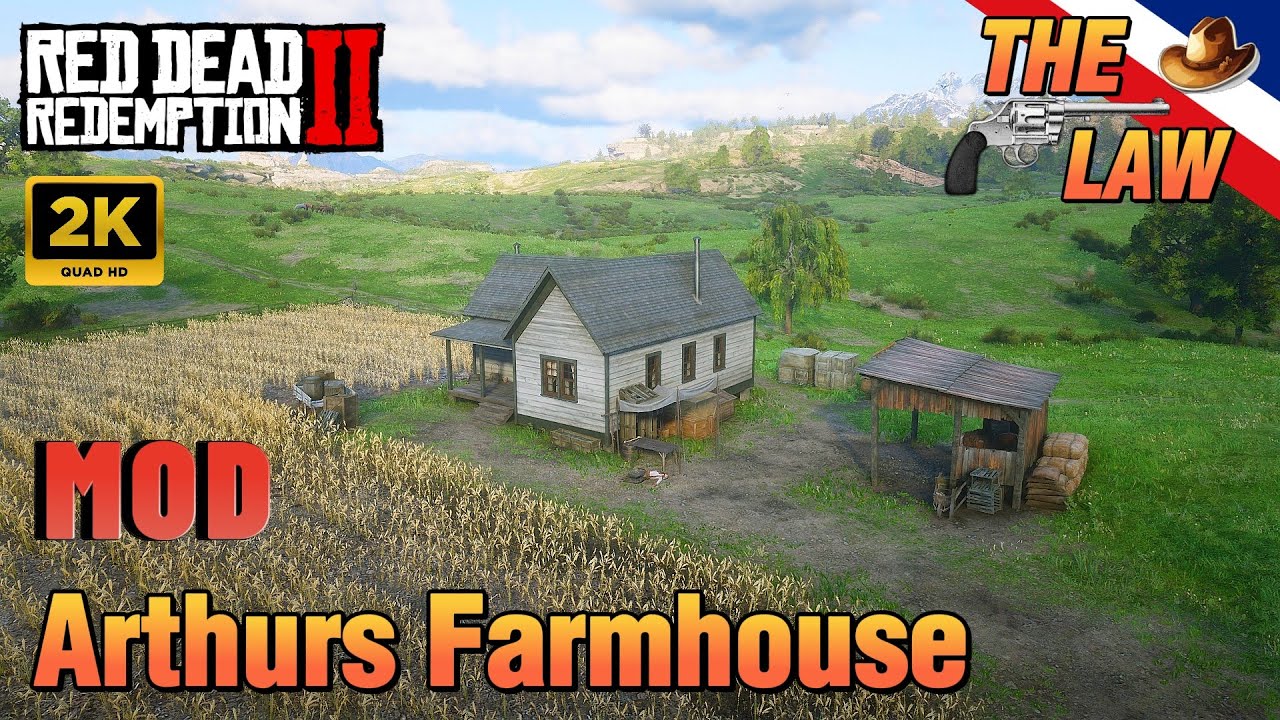 Red Dead Redemption 2 สอนลงม็อด Arthurs Farmhouse - YouTube