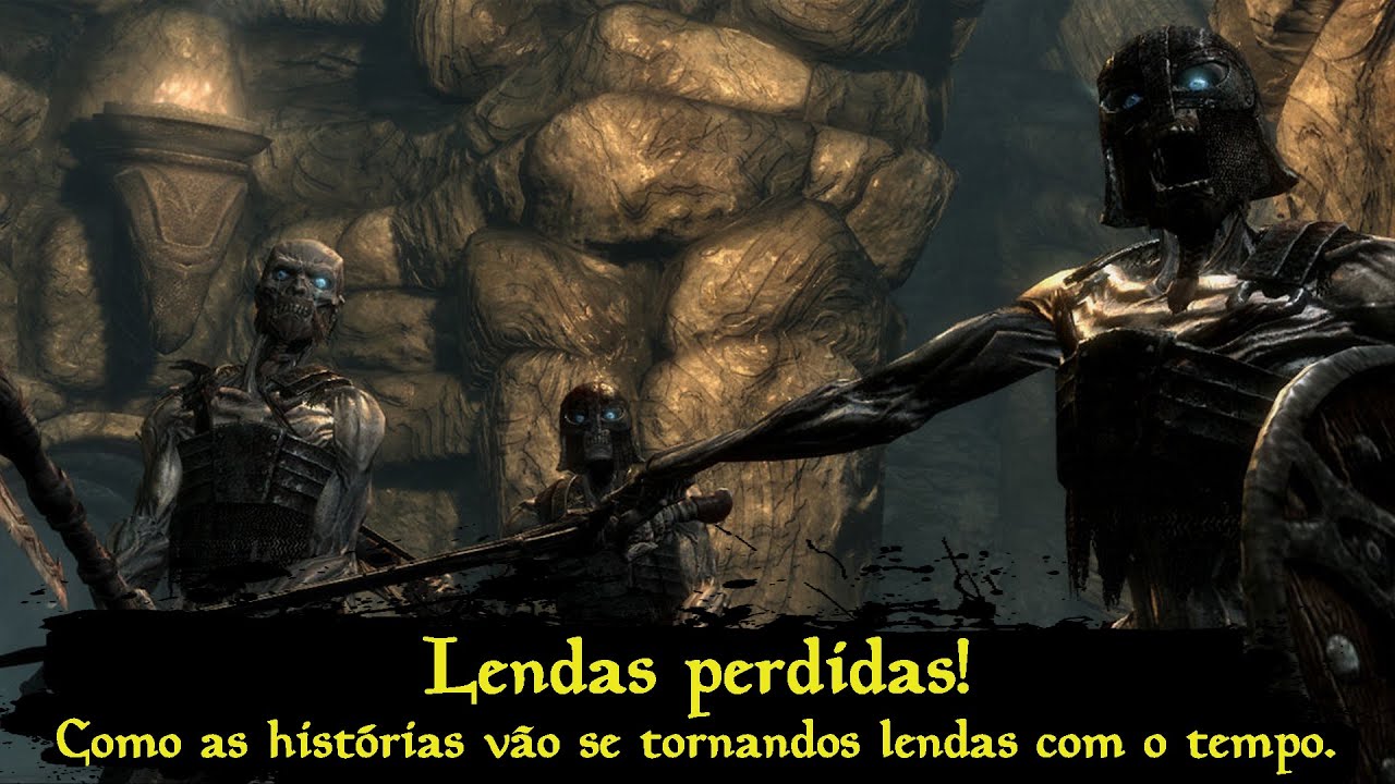 Biblioteca de Skyrim -"Lendas perdidas" Um pouco sobre os mitos de ...