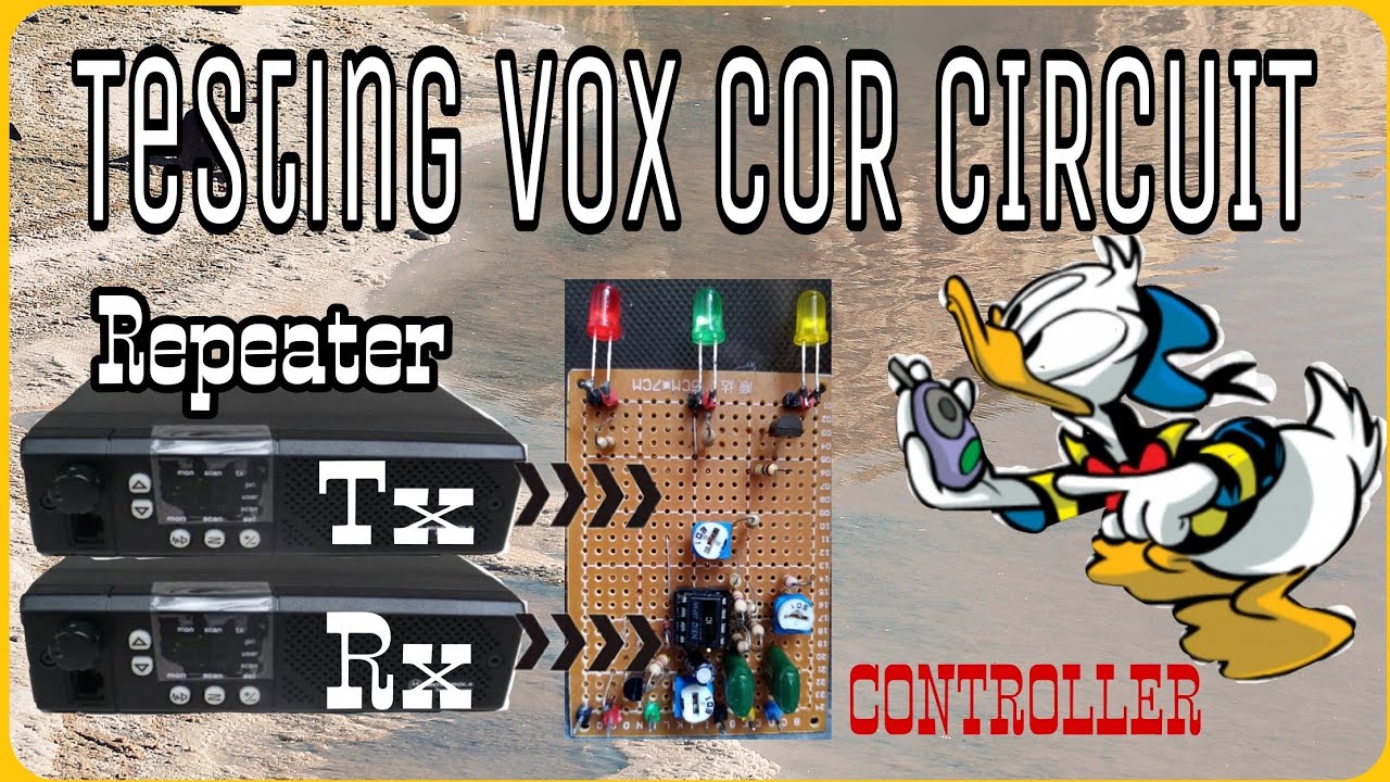 Vox type repeater controller test - YouTube