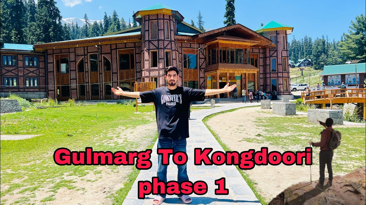 Tracking Gulmarg To kongdoori Phase 1 || complete gulmarg to Phase 1 by ...