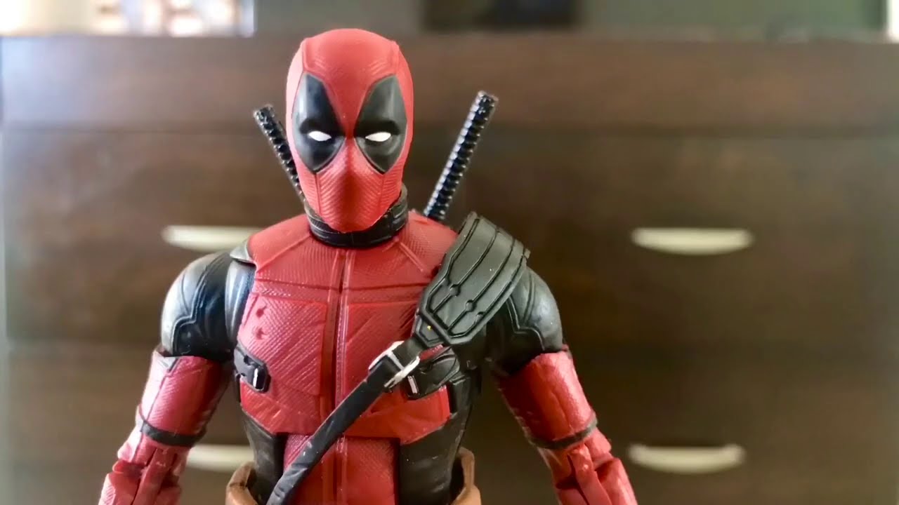 DEADPOOL vs LOGAN - stop Motion Marvel legends - YouTube