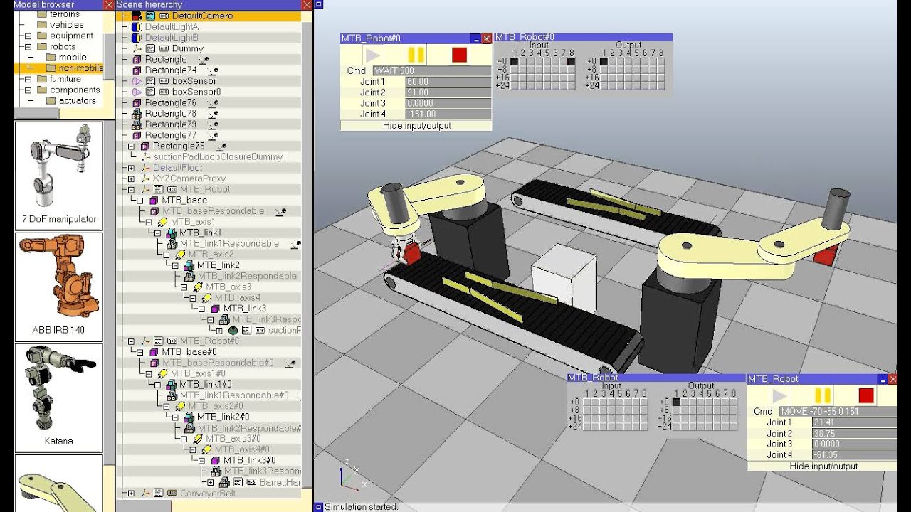 Robot Simulator: using Third-Party Robot Language Interpreters in V-REP ...