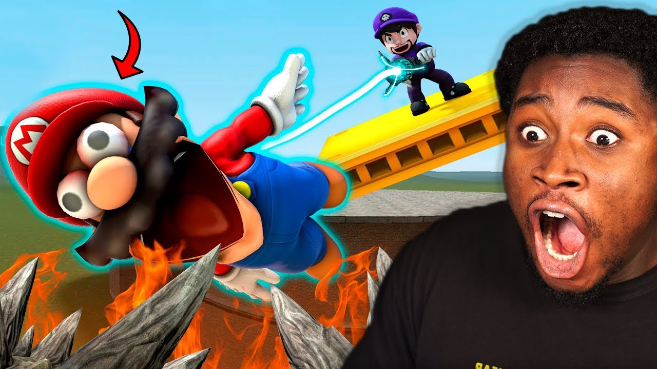 MARIO PLAYS GMOD! - YouTube