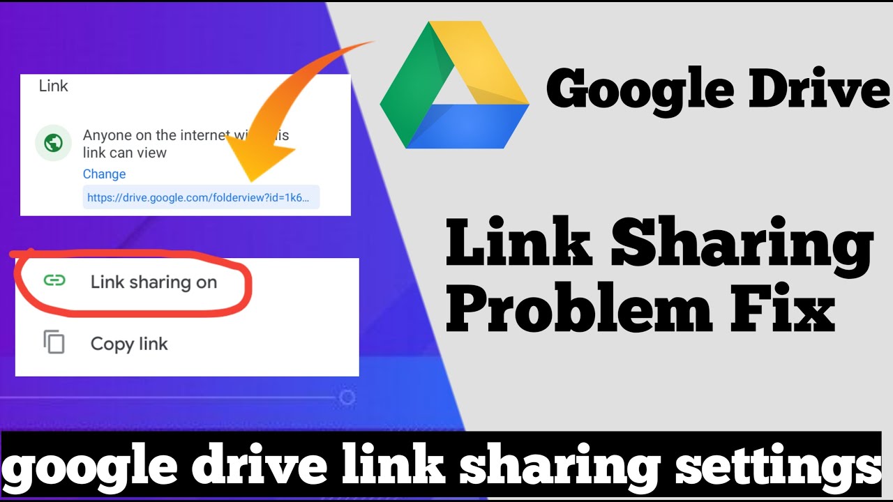Google Drive Link Sharing Problem | How To Fix Google Drive Link ...