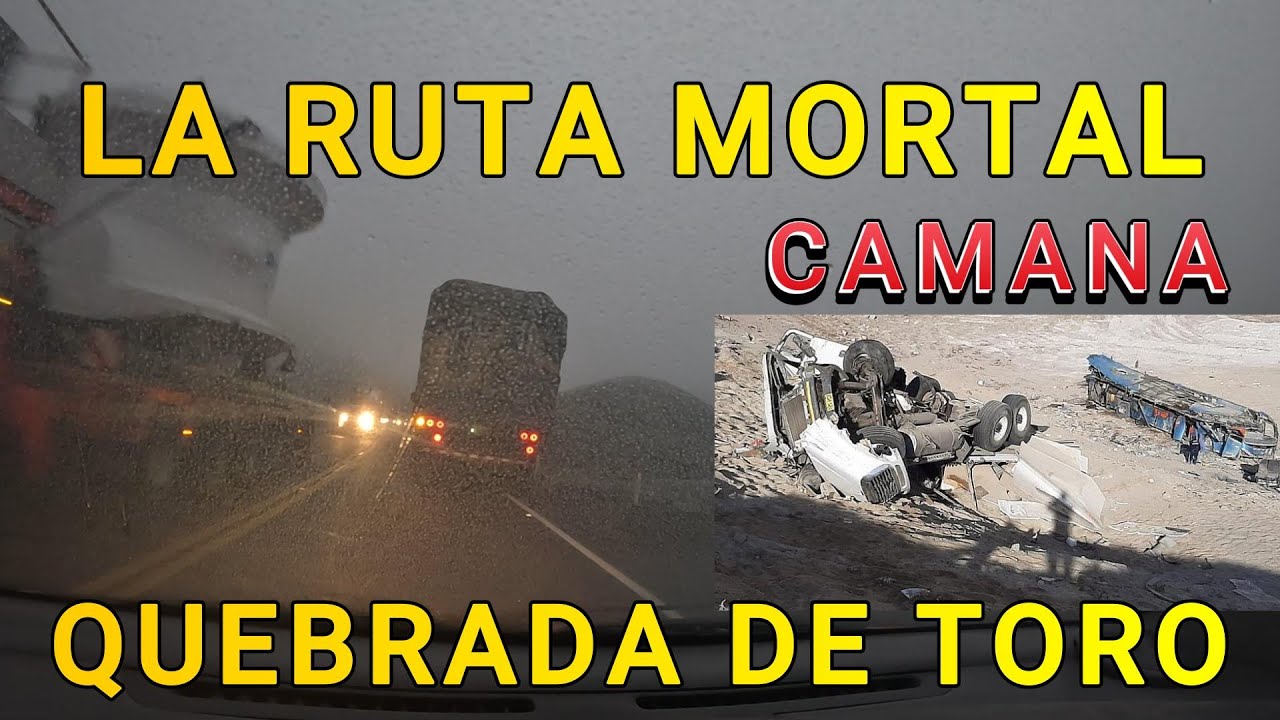 RUTA De la Muerte mas peligroso AQP, QUEBRADA DE TORO CAMANA - YouTube
