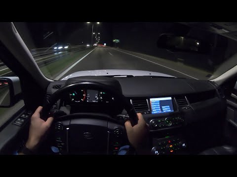 ASMR Highway Drive At Night For Relaxation and Sleeping POV, No Talking, No Music | With Range Rover