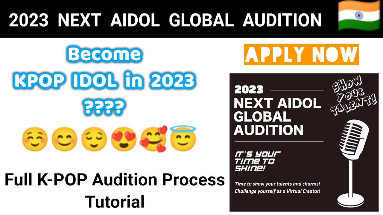 2023 Next AIDOL Global Audition tutorial @Jayutube @Kpopaudition_Update ...