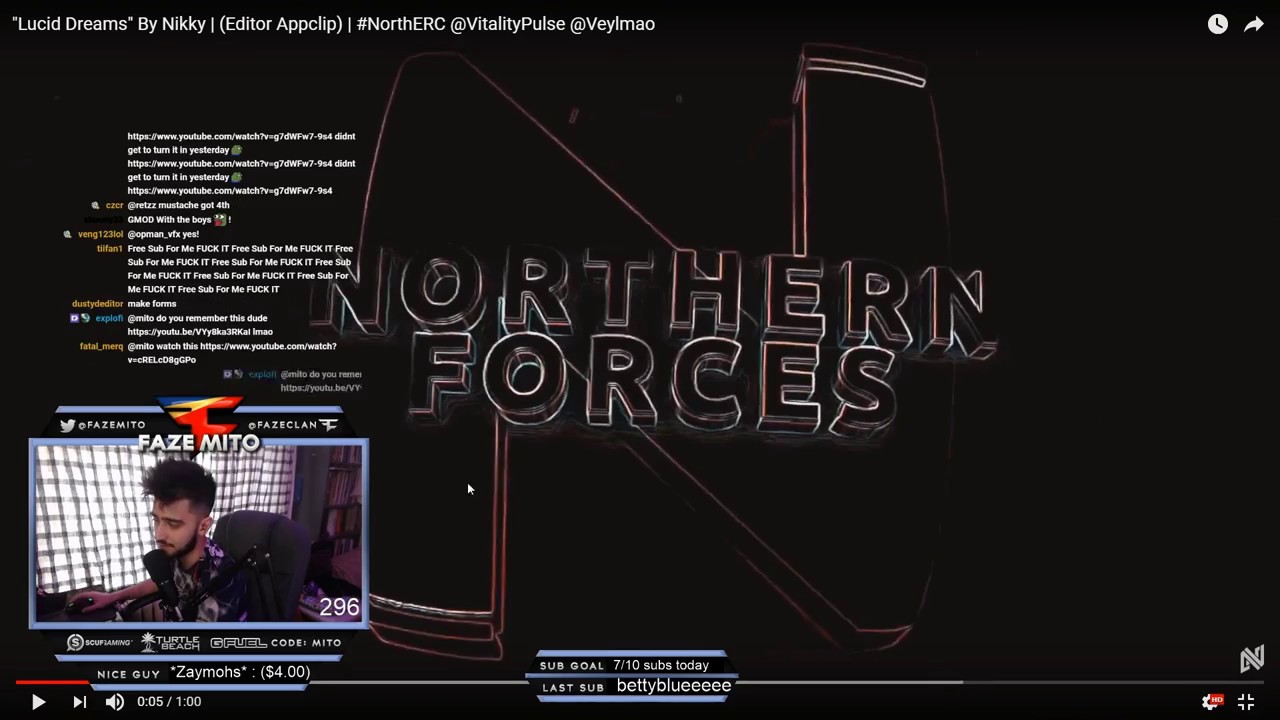 FAZE MITO WATCHED MY #NORTHERC RESPONSE! | @VitalityPulse @Remurdy ...