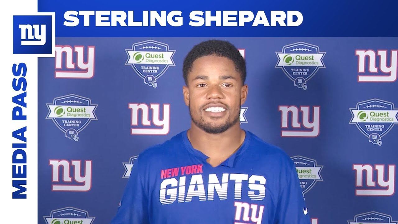 Sterling Shepard on Skill Position Players Returning to Practice | New ...