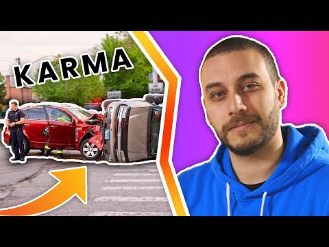 KÖTÜLÜK YAPARKEN KÖTÜLÜK BULAN İNSANLARA TEPKİ! (INSTANT KARMA)