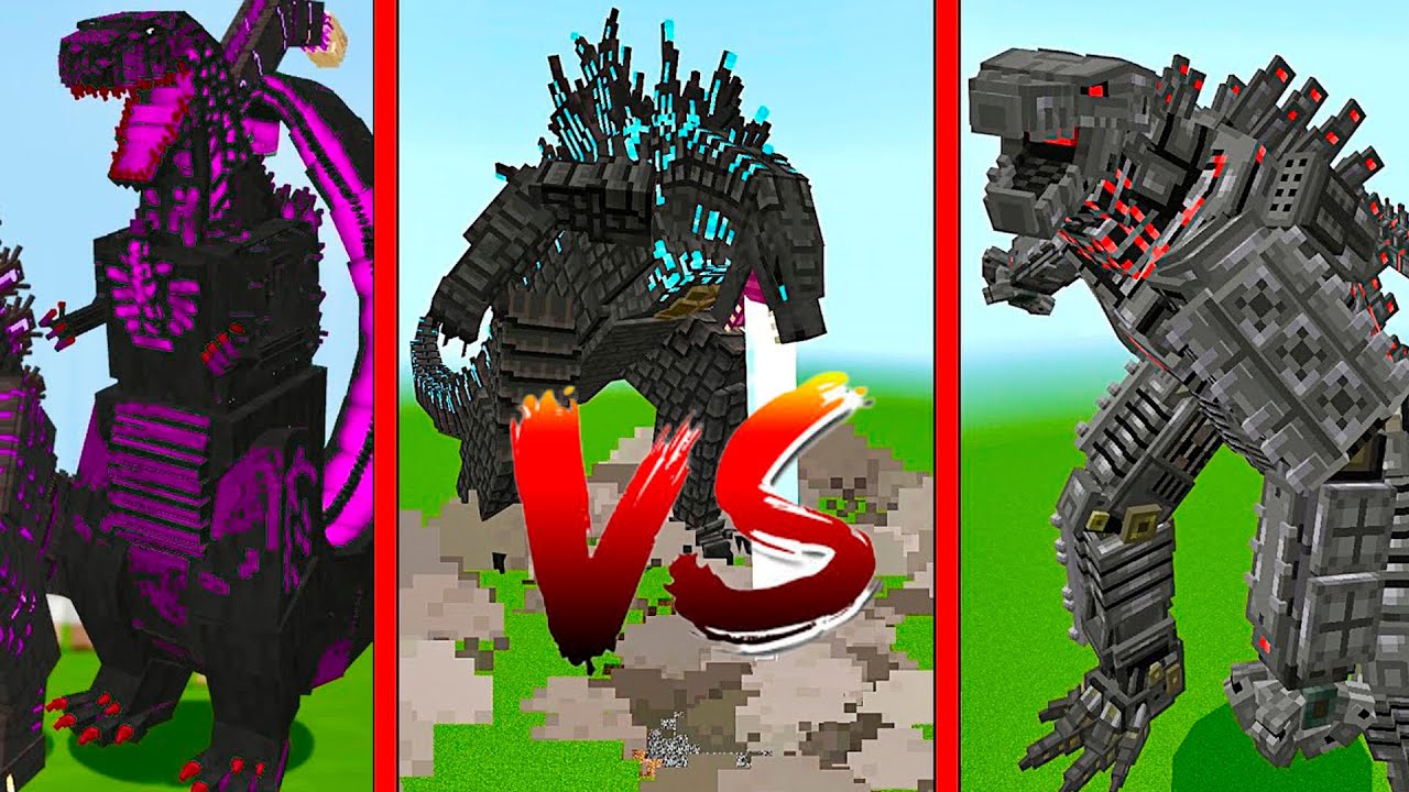 The Best Godzilla Mod for Minecraft! - YouTube
