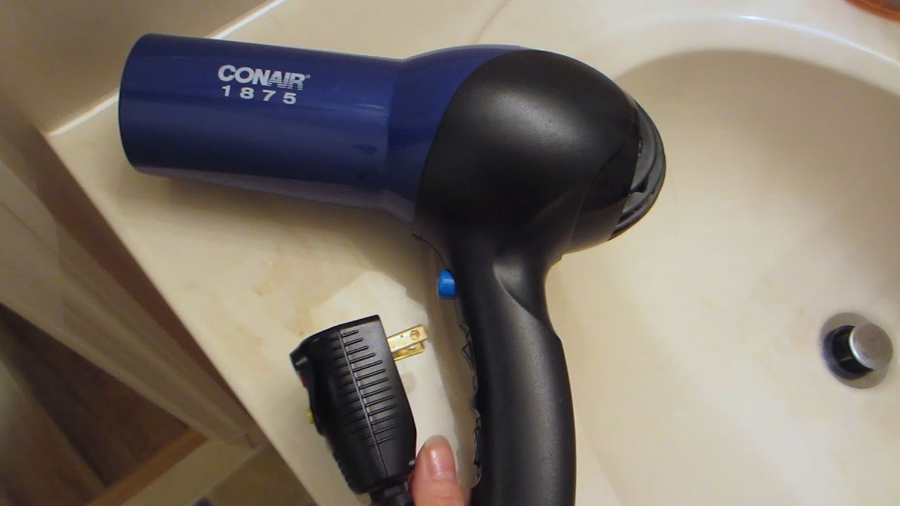 Conair 1875 Turbo Hair Dryer: Review - YouTube
