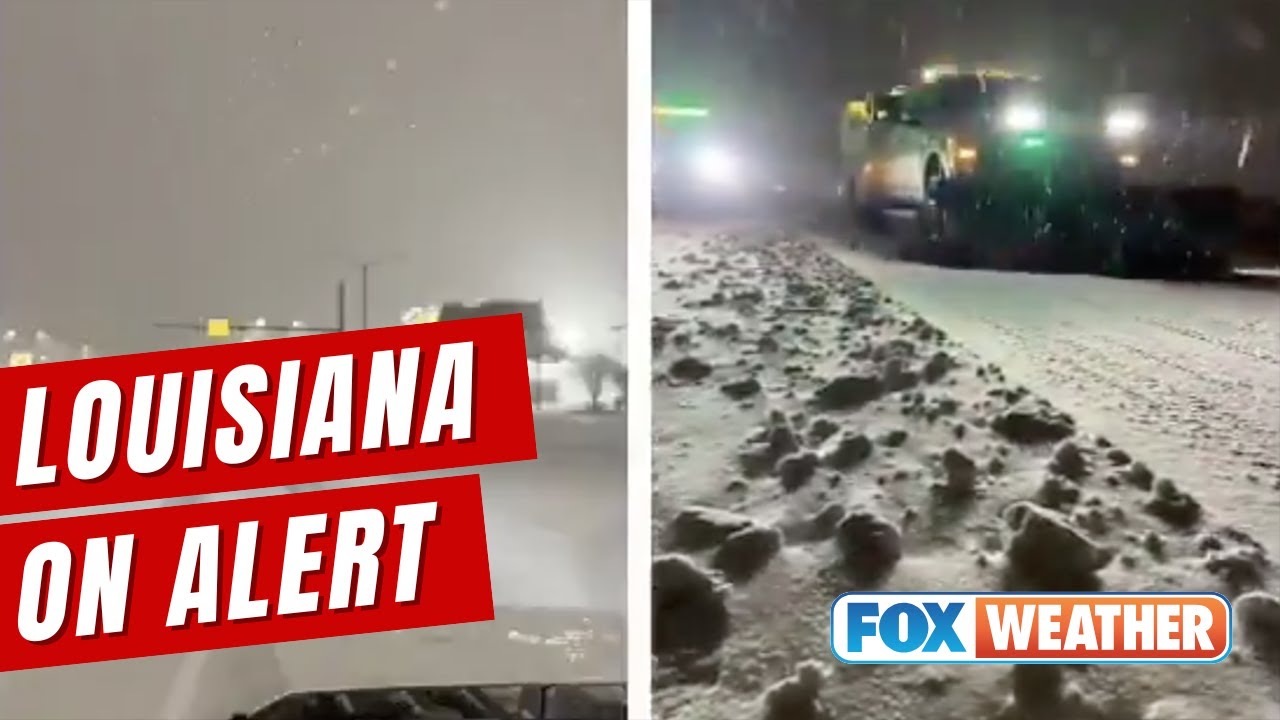 Blizzard Conditions Begin In Parts Of Southwest Louisiana On Tuesday ...
